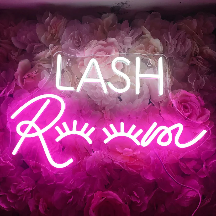 Lash Room Neon Sign – LightUpWorlds